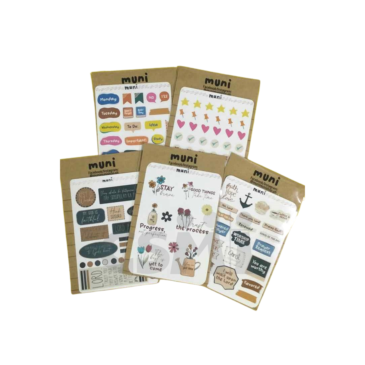 MUNI: Sticker Sheets | Shopee Philippines