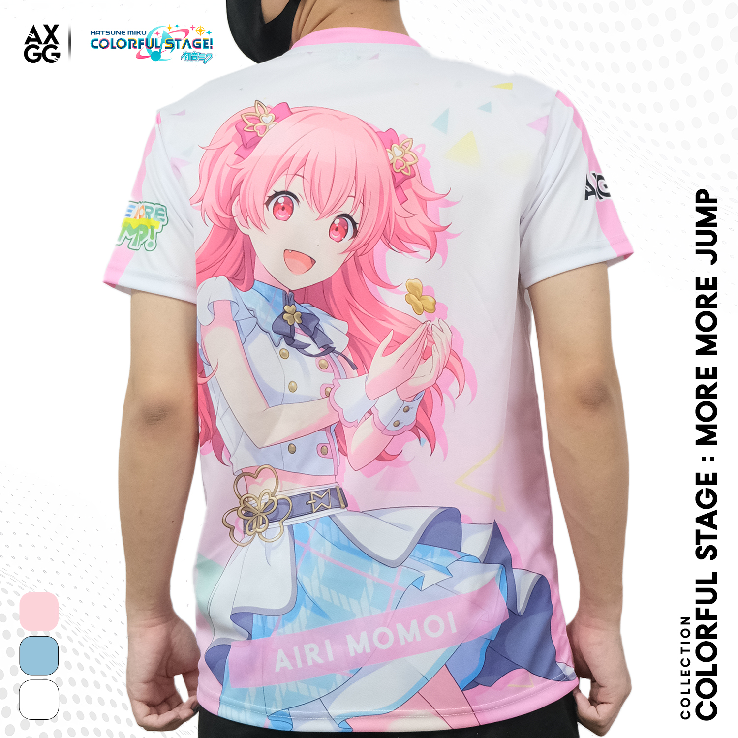AXGG ' Colorful Stage More More Jump ' Anime T-Shirt | Shopee Philippines