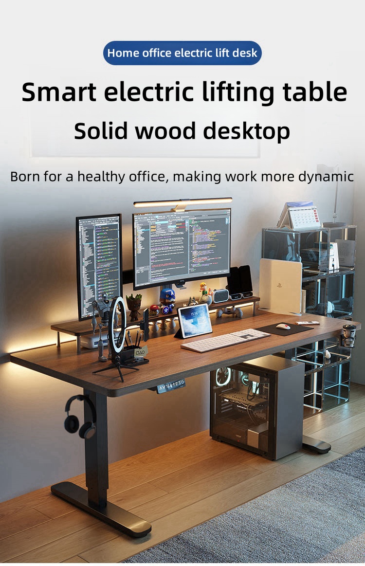 Electric Standing Desk Computer Table Adjustable Height Table Lift ...