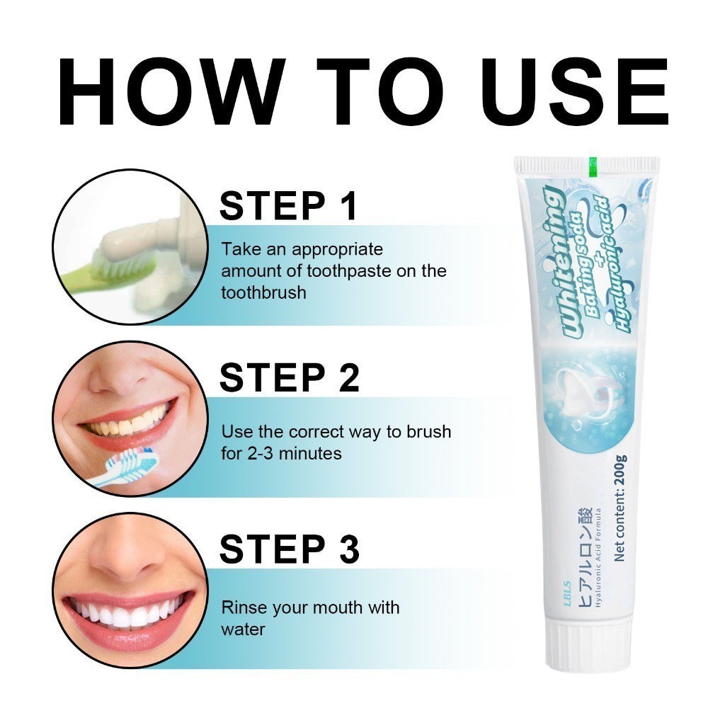 Buy 1 Get 1 Scoban Whitening ToothpasteJapan Hyaluronic Acid Dual ...