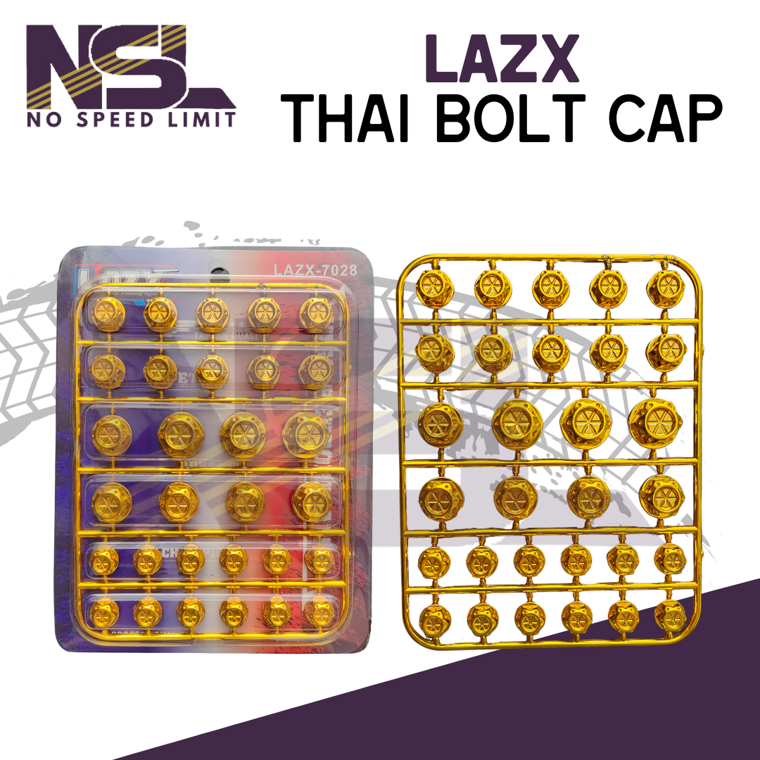 Thai Bolt Cap Crew Nut Universal 30pcs Motorcycle | Shopee Philippines