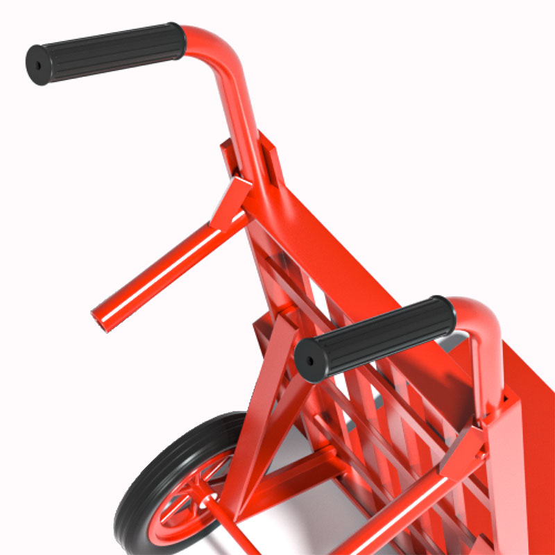 AUKEE Push Cart Trolley Cart heavy duty Steel Hand Truck 300kg grocery ...