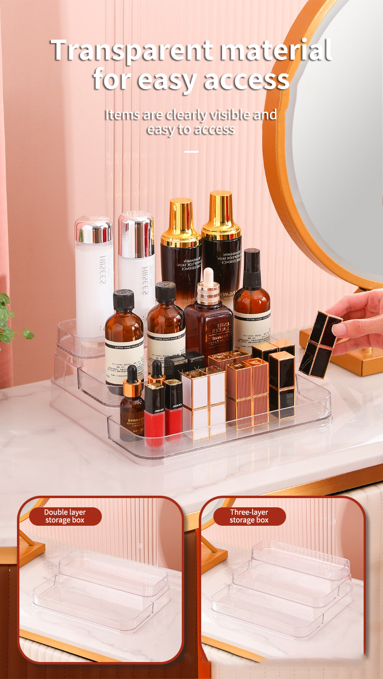 Make Up Perfume Organizer Storage Rack Cosmetic Skin Care Organizer ...