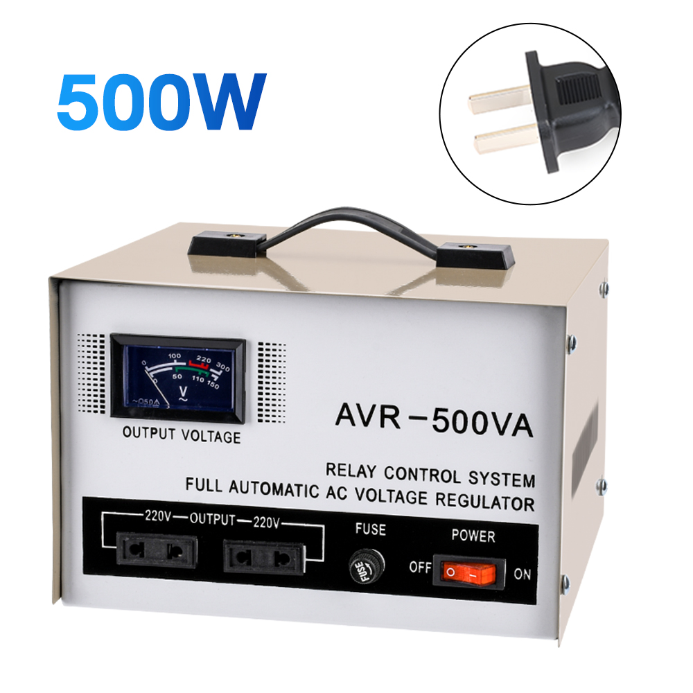 AVR 500V AC Watts Automatic Voltage Regulator For TV Computer ...