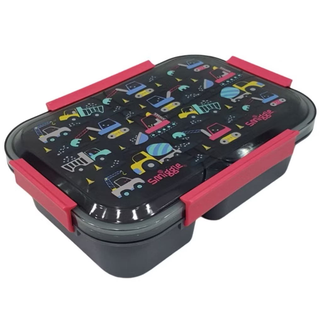 smiggle 3 compartment lunch box locked 1270ml | Shopee Philippines