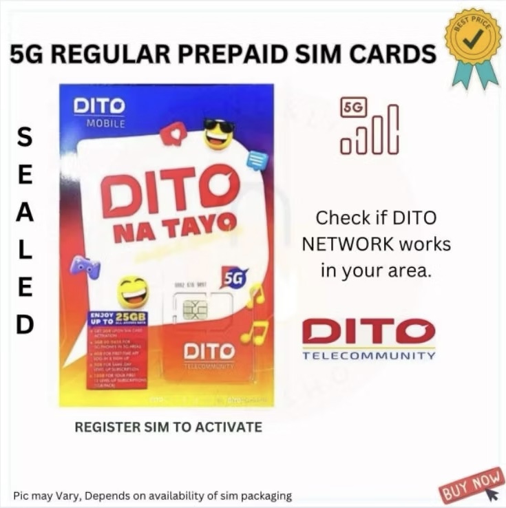 5G SIM CARD GLOBE SMART DITO TM TNT UPGRADE SIM ASSORTED WHOLESALE ...