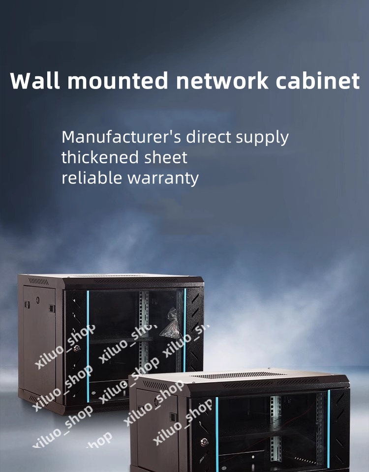 Wall mounted cabinet4U/6U/9U/12U/15U/22U Data Cabinet |for CCTV ...