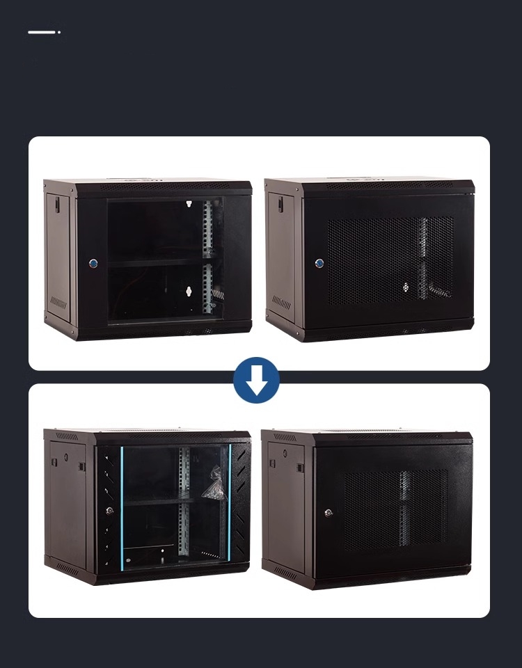 Data Cabinet Network Cabinet 4U/6U/9U/12U/15U/22UWall-mounted ...