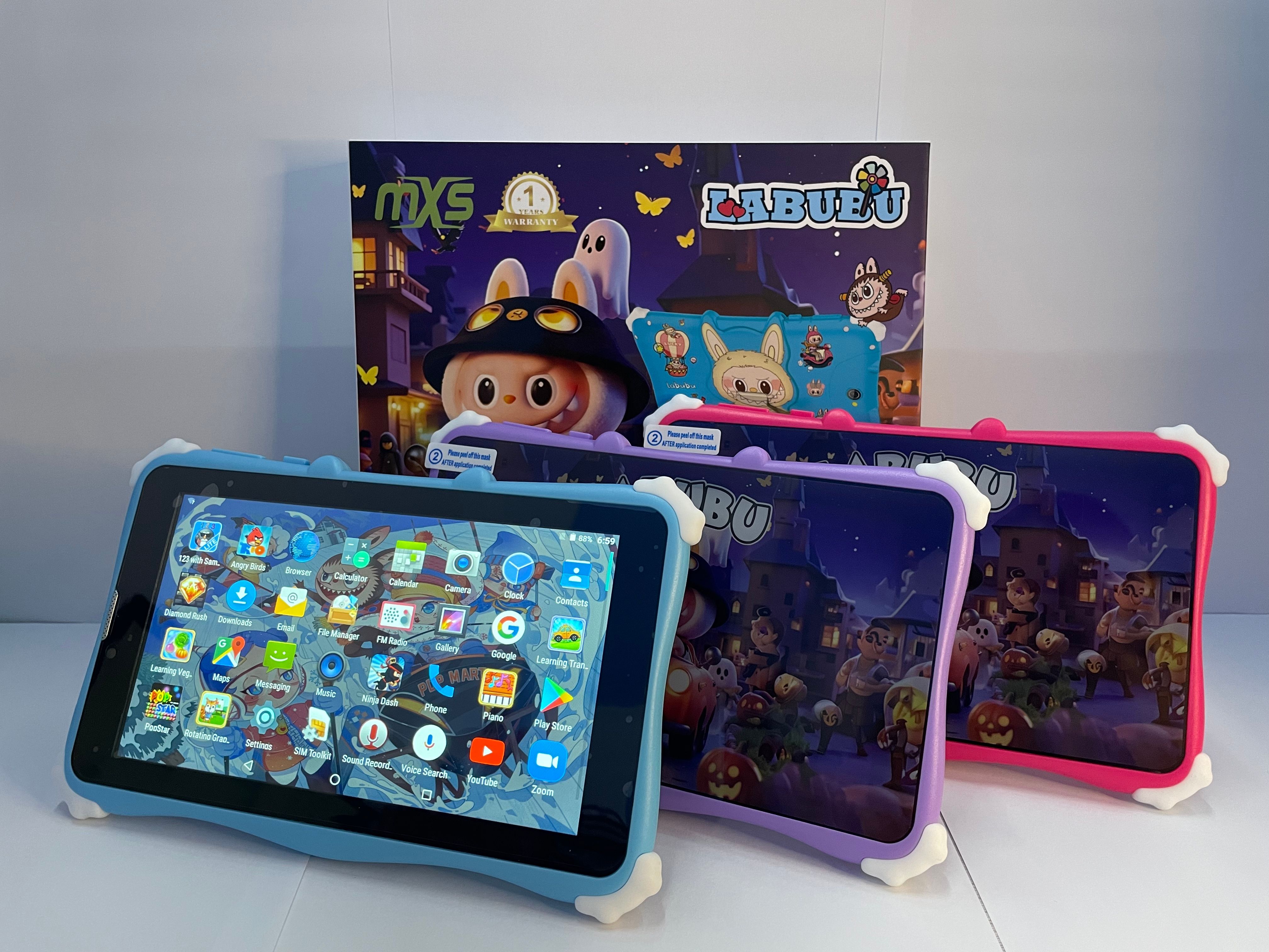 LABUBU Tablet For Kids Brand New 7 Inch 12+512GB Kids Tablet With WIFI ...