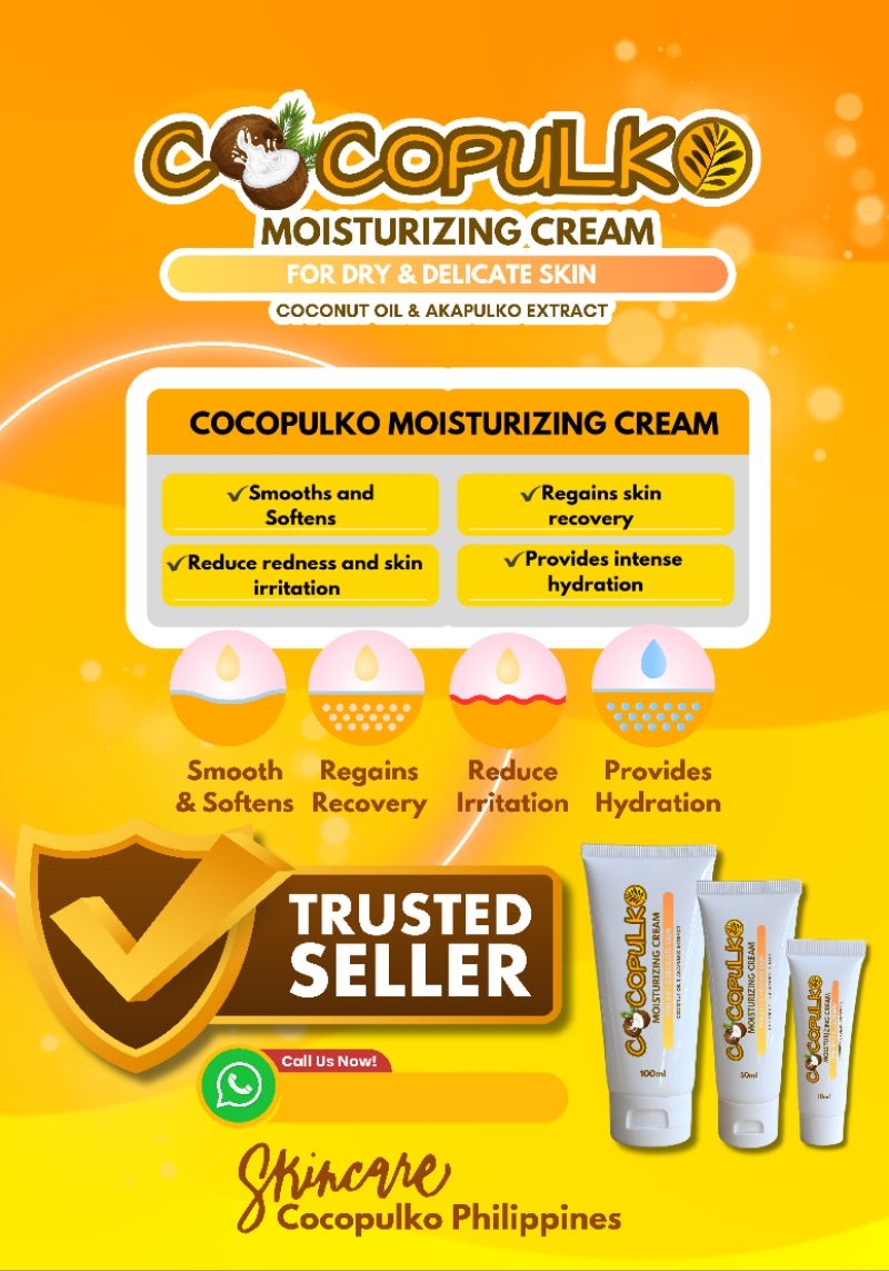 COCOPULKO CREAM 50ml :Best Use For Eczema,Atopic Dermatitis, Sensitive ...