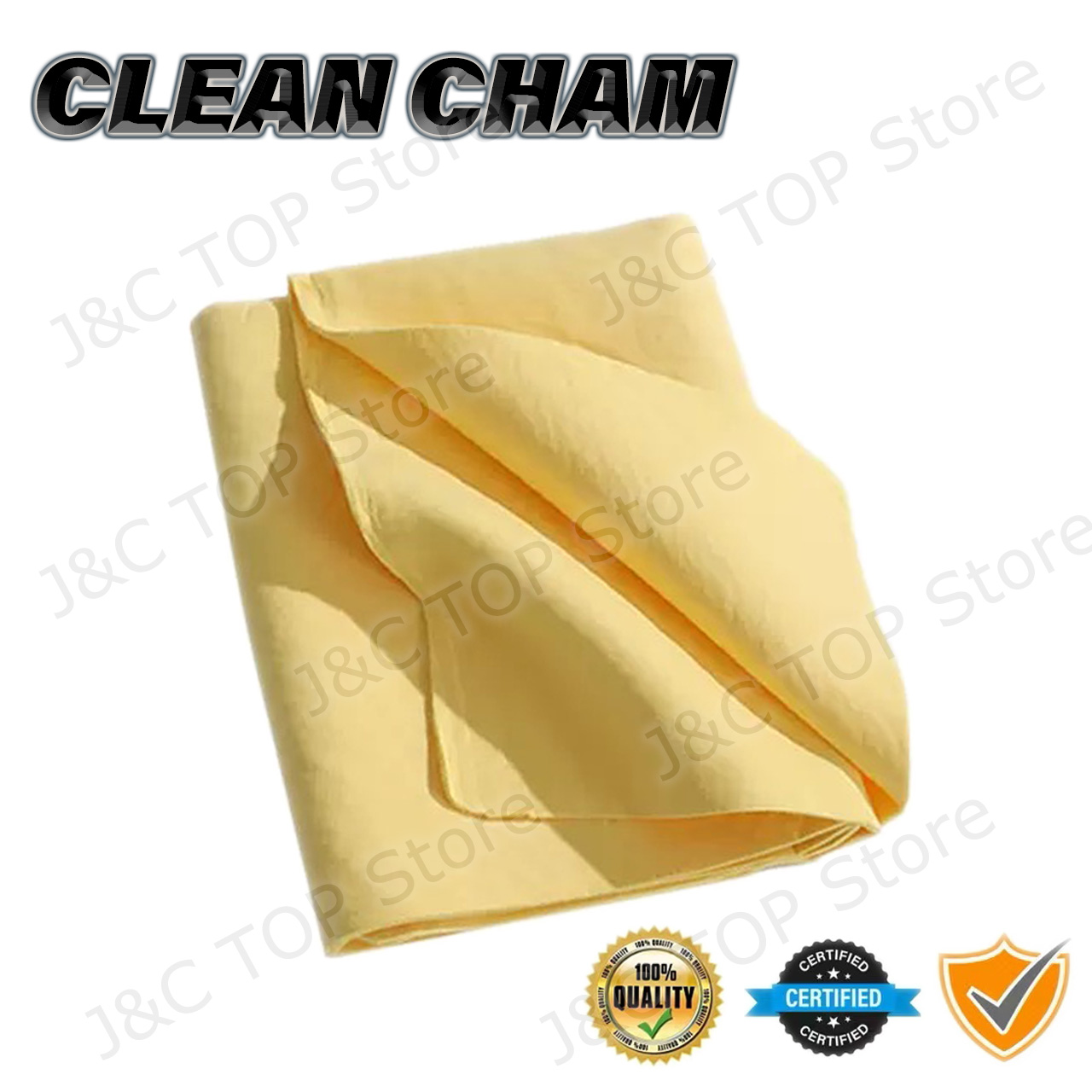 Chamois Towel (65*42cm) Original CLEAN CHAM Large Absorbent Towel Car ...