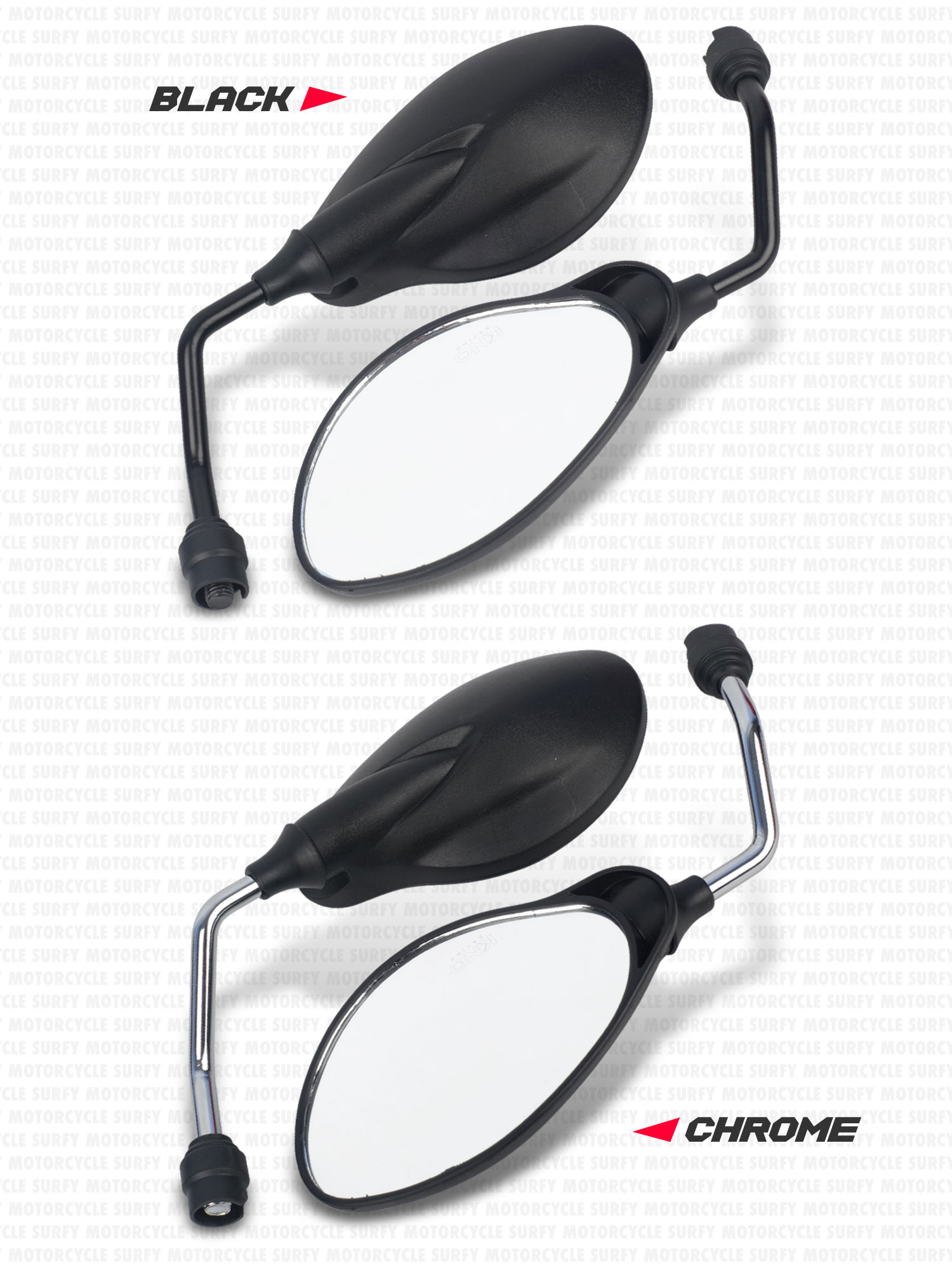 KNO YAMAHA Y125ZR Design Side Mirror Bend Stem HD Clear Lens Walang ...