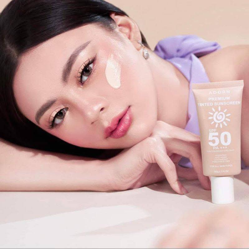 ADORN TINTED SUNSCREEN SP50 | Shopee Philippines