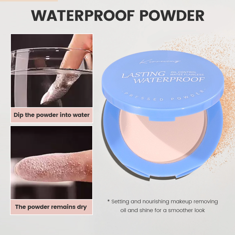 【BUY 1 TAKE 2】Face Powder Lasting Waterproof Oil Control Matte Flawless ...