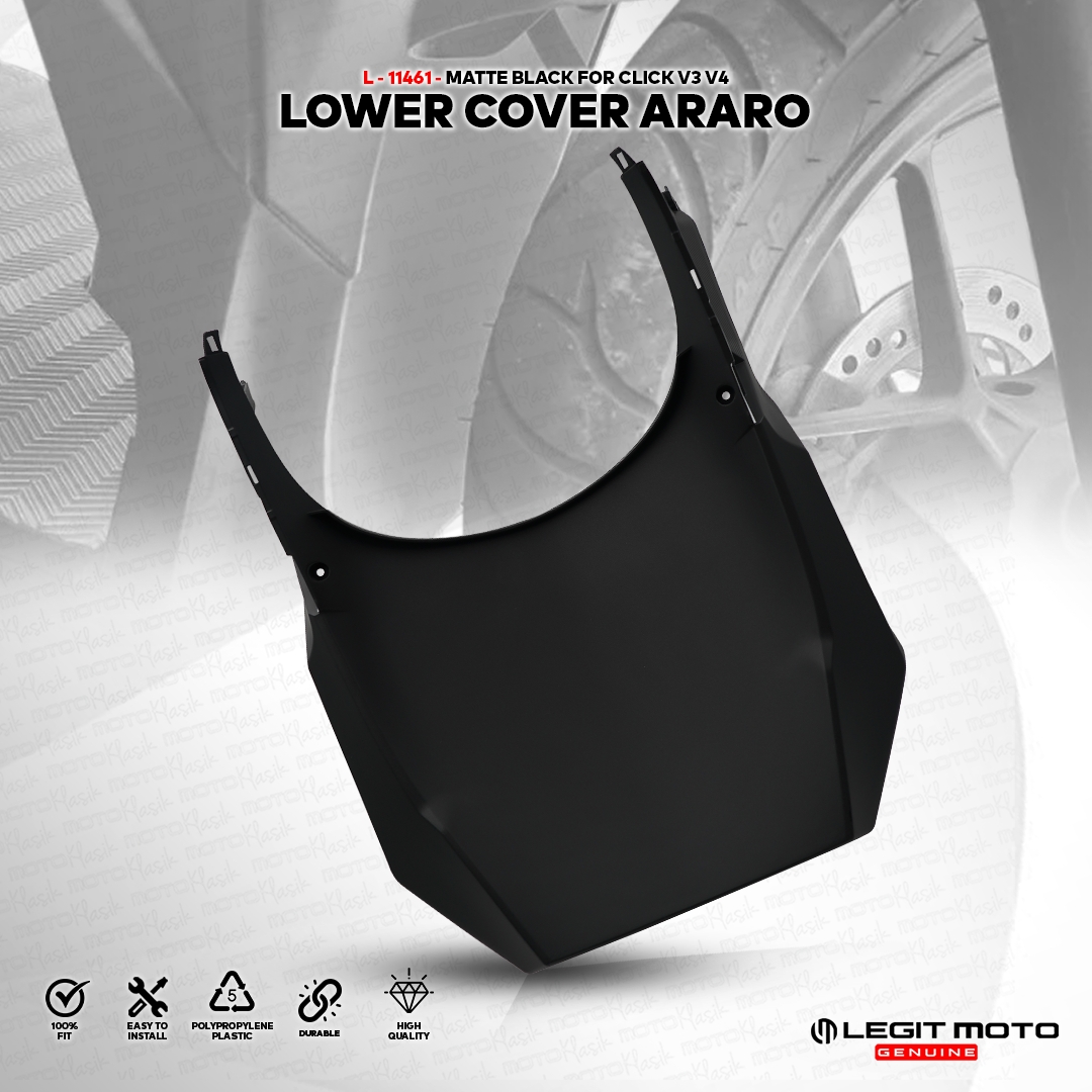 LEGITMOTO GENUINE HONDA CLICK V3 / V4 LOWER COVER ARARO L-11461 MATTE ...