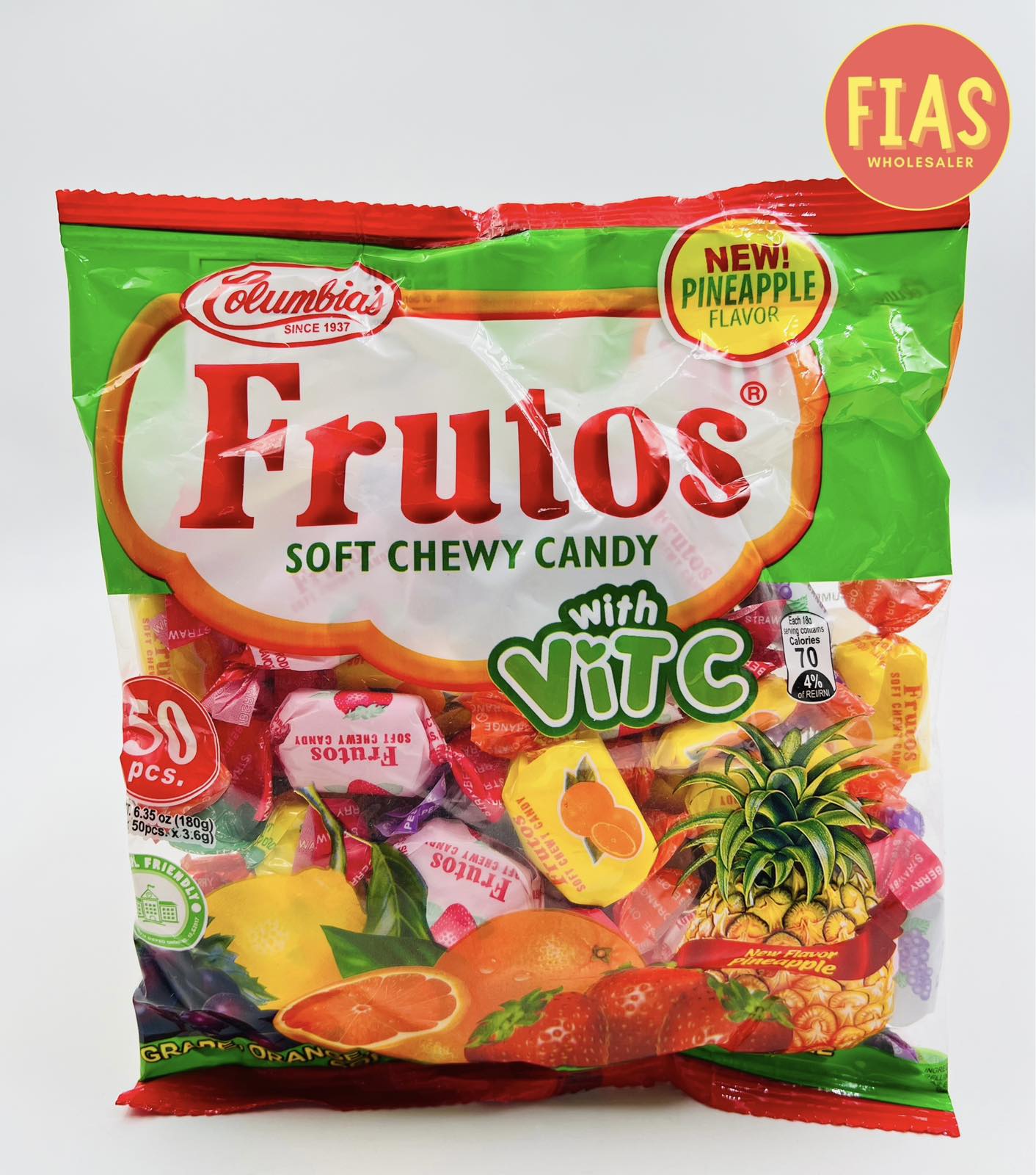 50 pcs Frutos Soft Chewy Candy Wholesale Paninda | Shopee Philippines