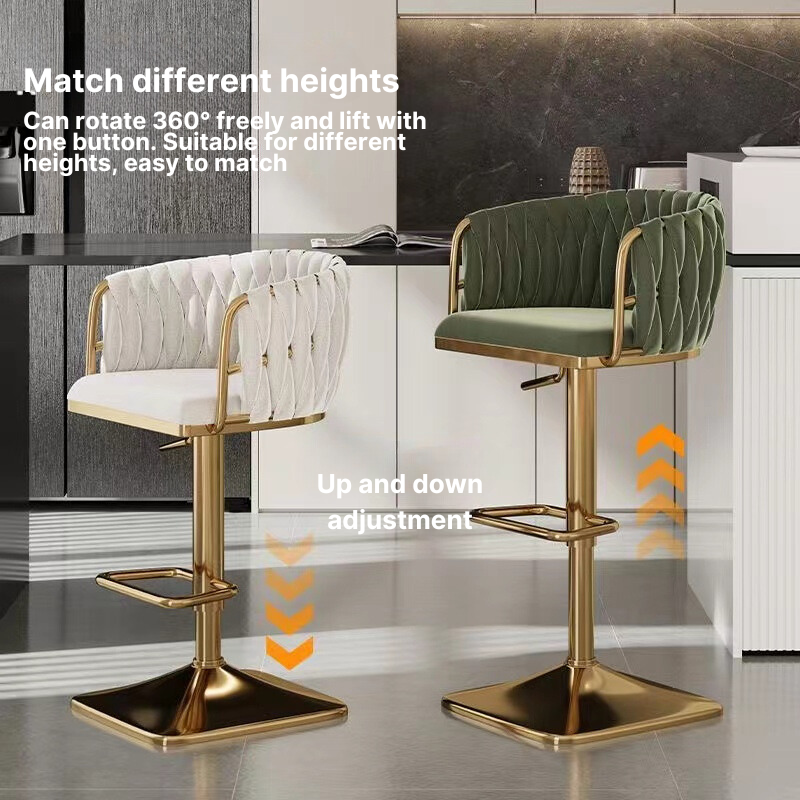 Bar Stool With Chair Lift/Revolving Restaurant Coffee Stool Oversized ...