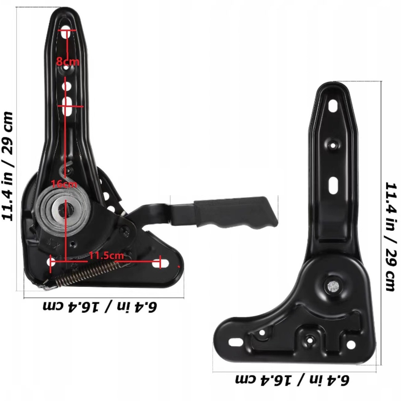 2 Pieces PU Leather Gamer Chair Angle Adjuster, Gaming Chair Angle ...