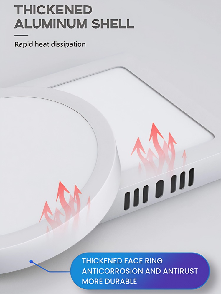 Jacksun Pin Light Surface Mounted Led Downlight 24W 18W 12W Ceiling ...