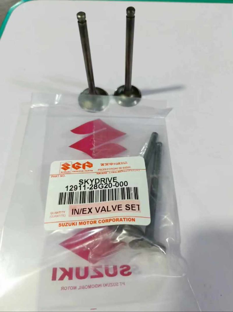 SUZUKI GENUINE SKYDRIVE 125,SHOGUN PRO IN/EX VALVE ,VALVE SET | Shopee ...