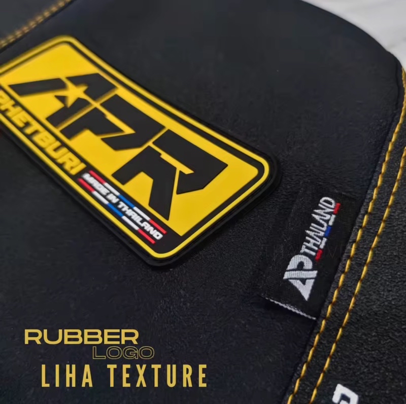 ORIGINAL APR SEAT COVER GOLD EDITION RUBBER LOGO / LIHA OREO SEAT COVER ...