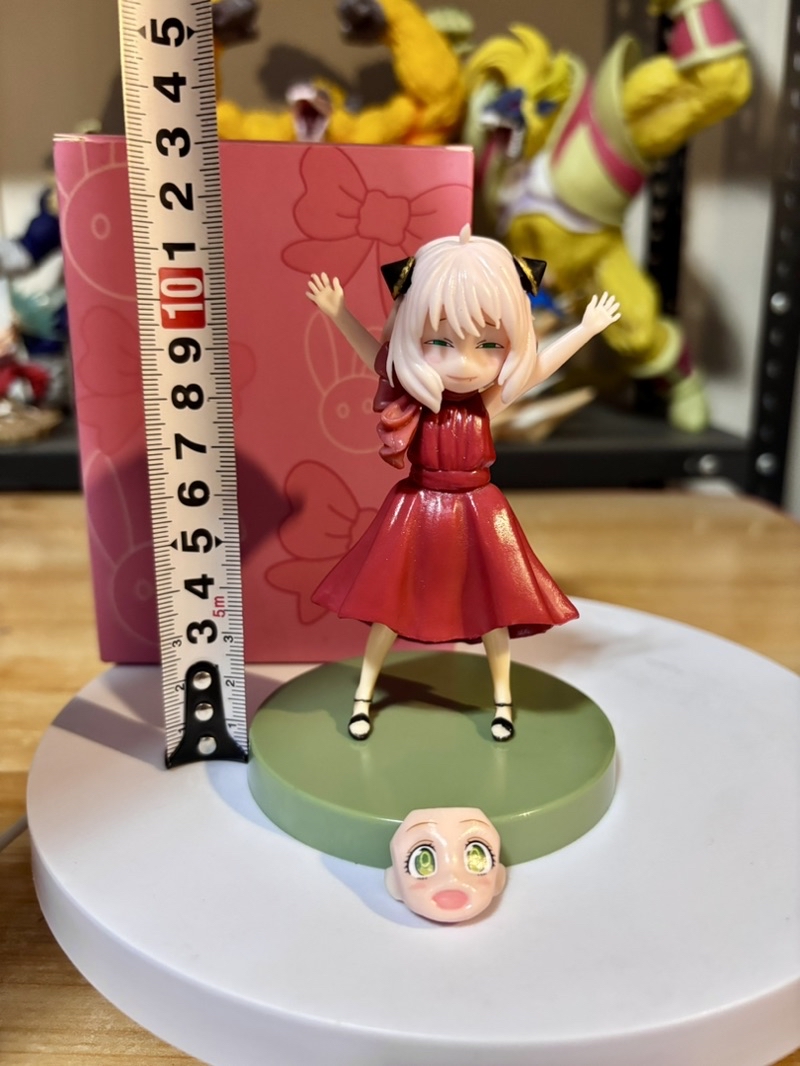 Anya forger figure, 11cm tall, knock off, with box | Shopee Philippines