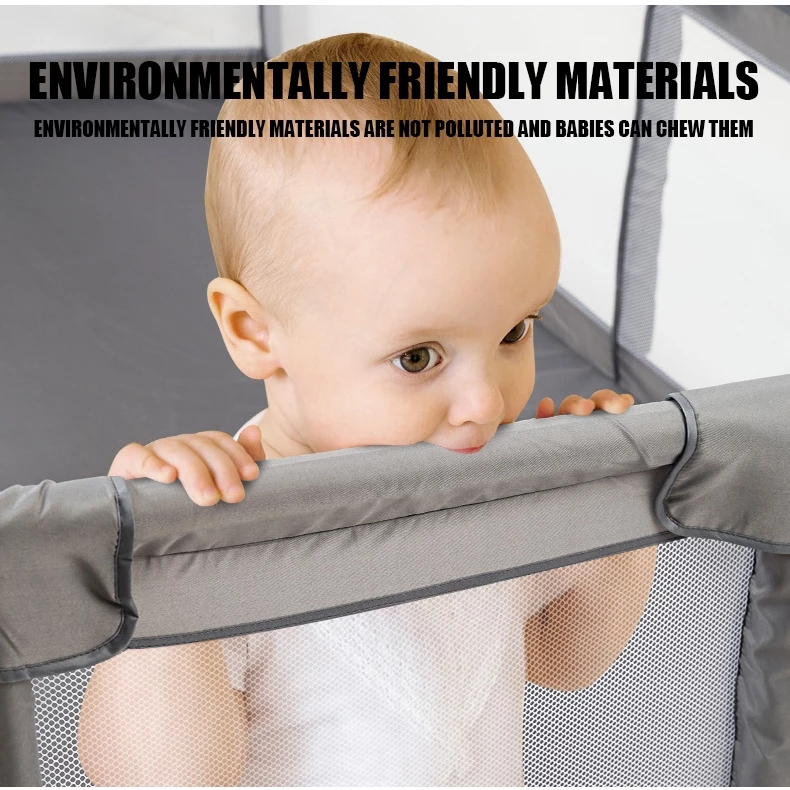 COCO BEBE Playpen For Baby Indoor Breathable Mesh Play Fence 120/150 ...