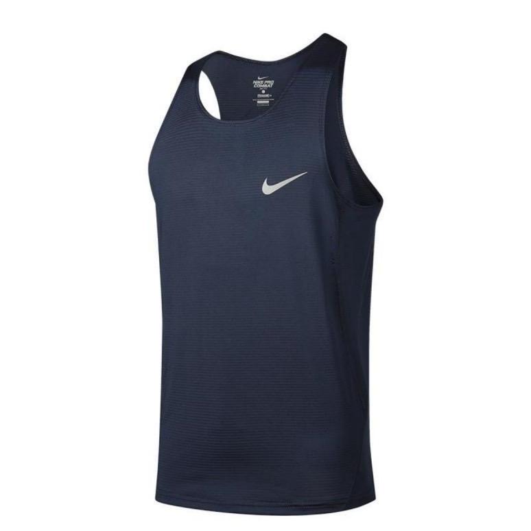 N850# Men's Sports Dri-Fit Sleeveless Sando Running/gym/Basketball ...