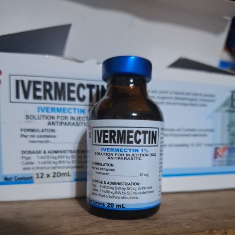 IVERMECTIN ANTI PARASITIC{LICE,MANGE MITES] 10ml/20ML/100ml | Shopee ...