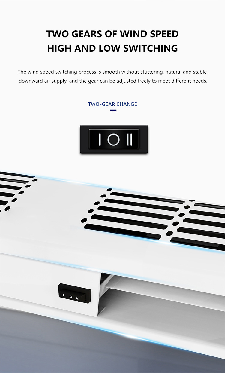 Air curtain commercial mute Remote Airdoor shopping malls supermarkets, restaurants gate ...