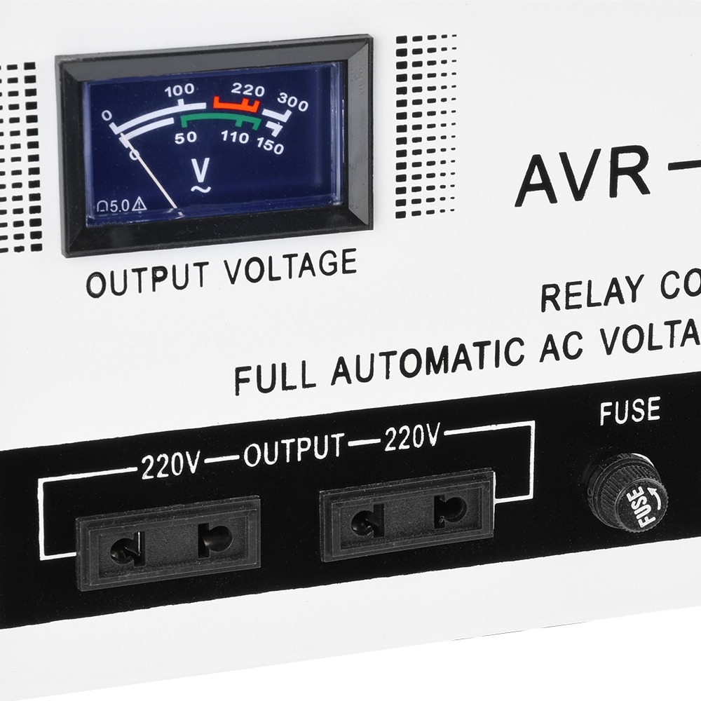AVR Automatic Voltage Regulator 500/1500W SVR-1500VA Servo Type AVR ...