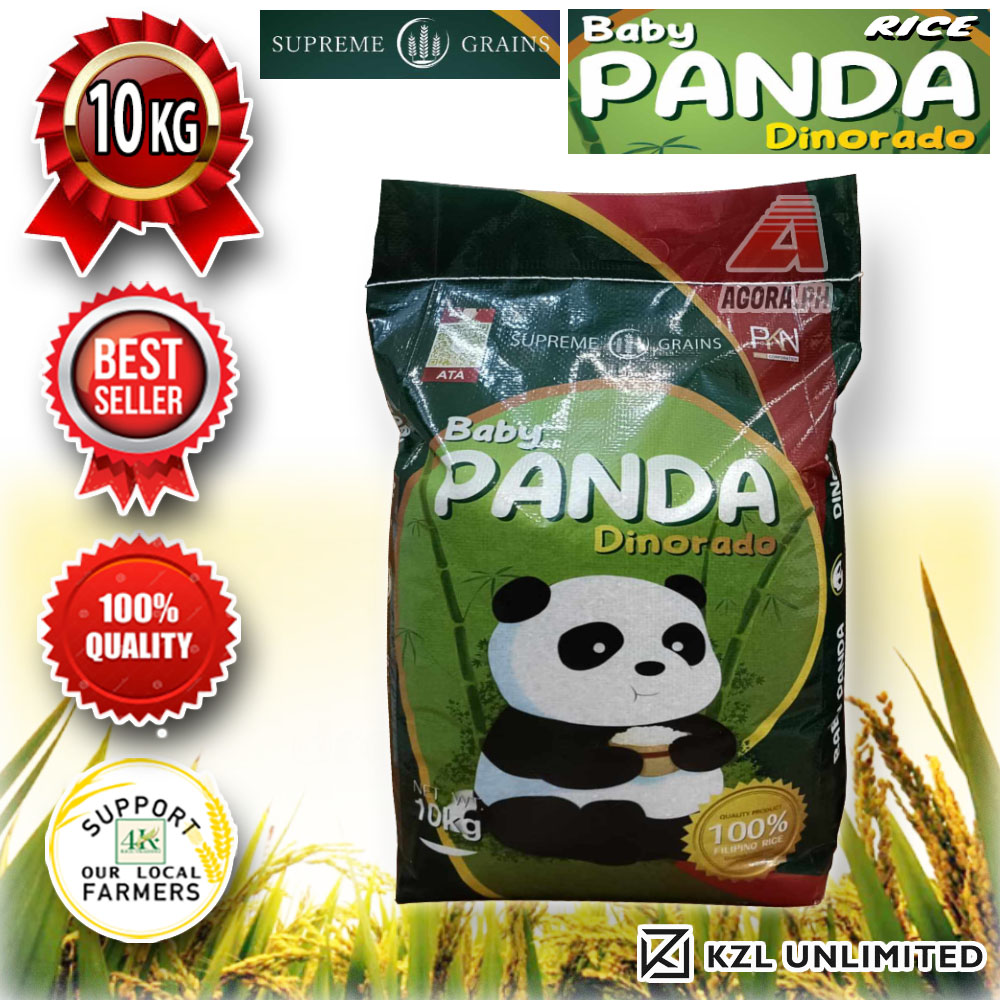 KZLU Baby Panda 10kg Dinorado Rice Supreme Grains Fresh Milled from ...
