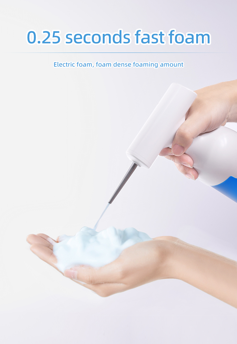 Electric Foam Machine USB Charging Full-automatic Soap Dispenser Foam ...