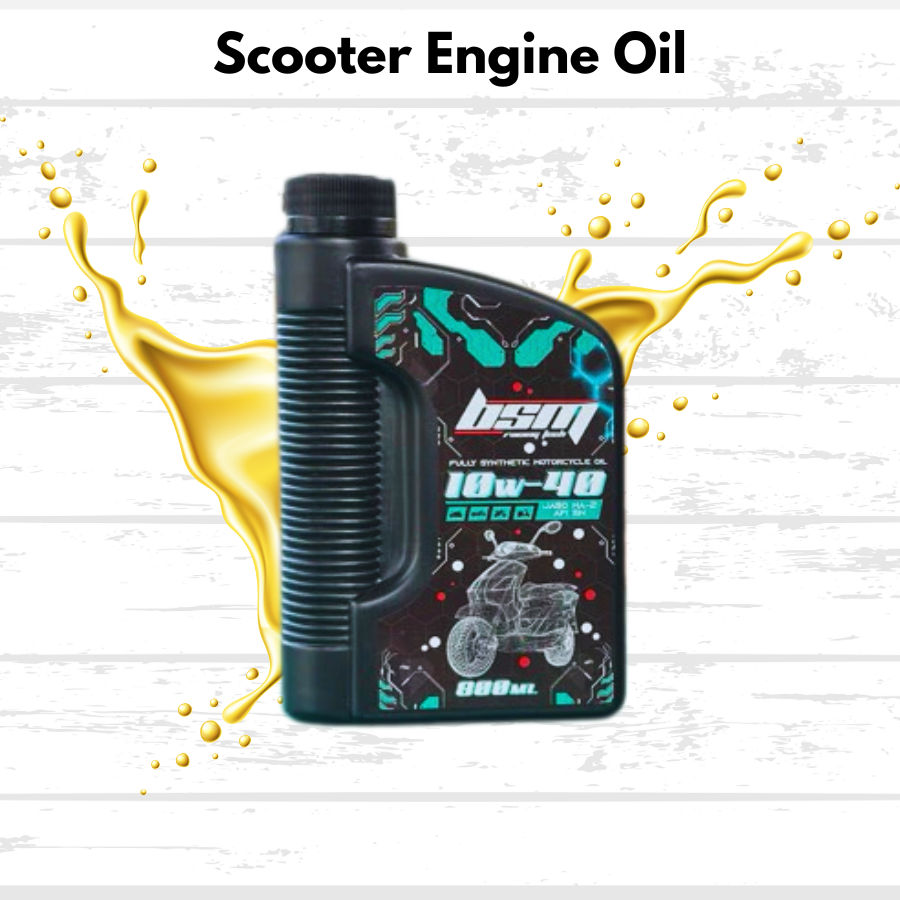 BSM Engine Oil 800ml /1L Gear Oil 120ml 10w-40 Fully Synthetic for All ...