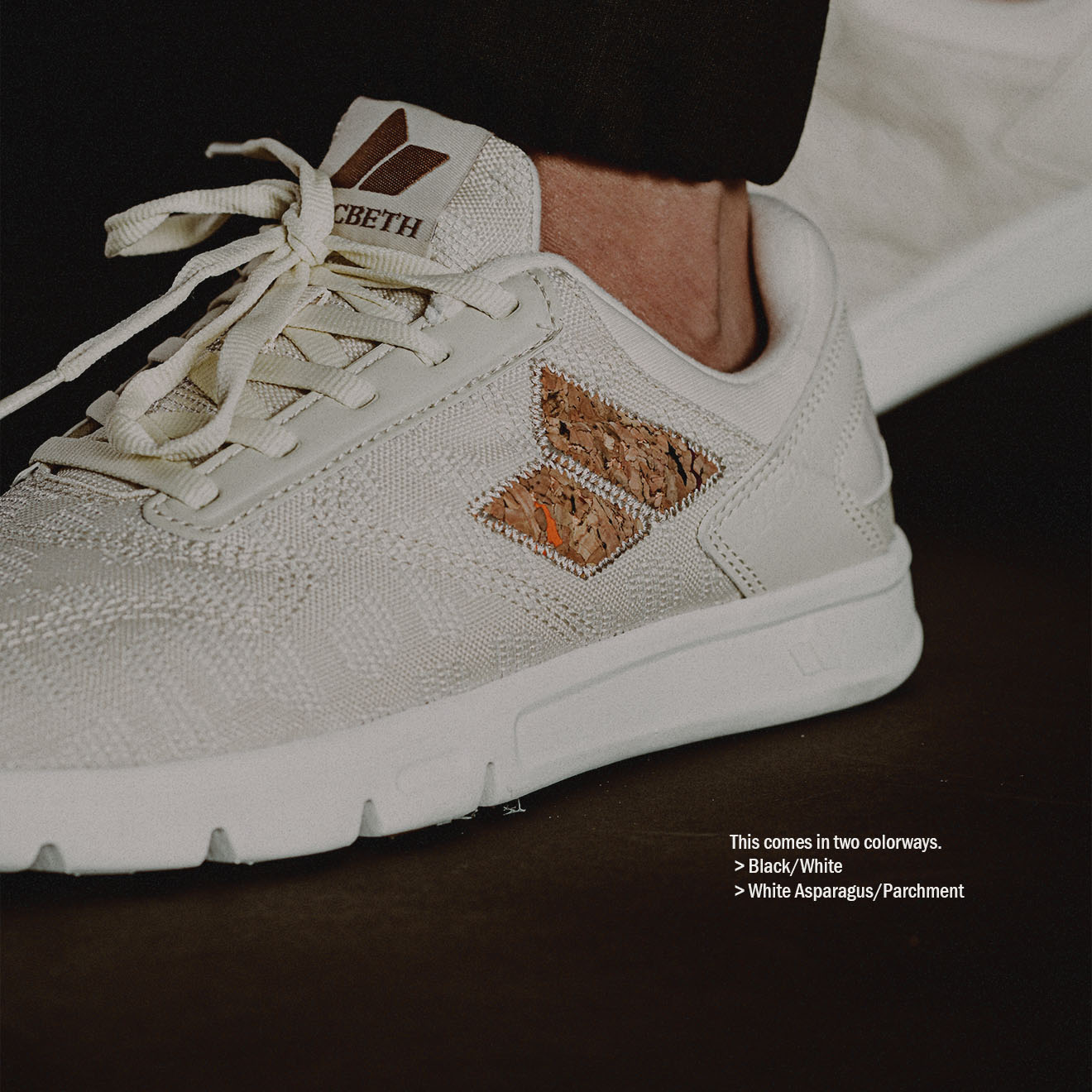 Macbeth Shoes " NIMBUS " ( White / Asparagus / Parchment ) | Shopee ...