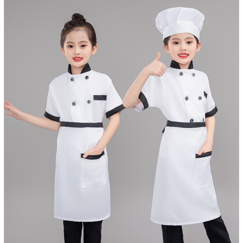 3pcs Chef Uniform For Kids Career Guidance Costume Halloween ...