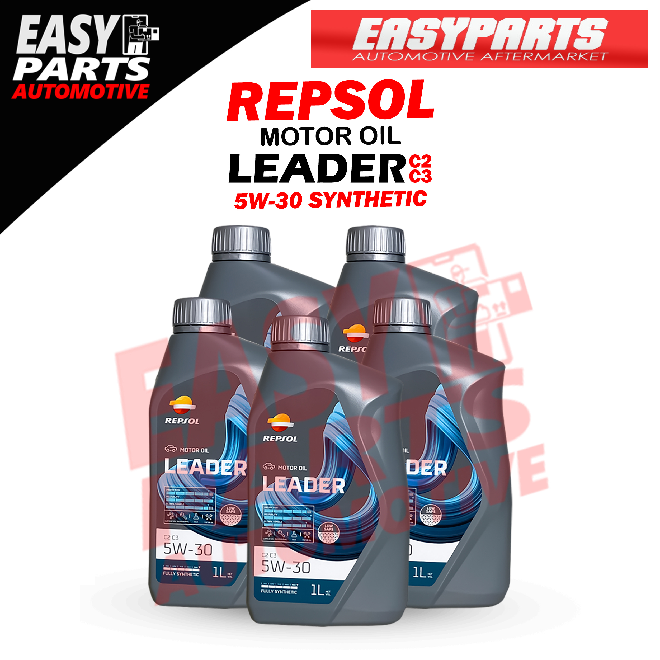 Repsol Leader C2 C3 5W-30 Bundle Isuzu Crosswind, Sportivo 5L with Free ...