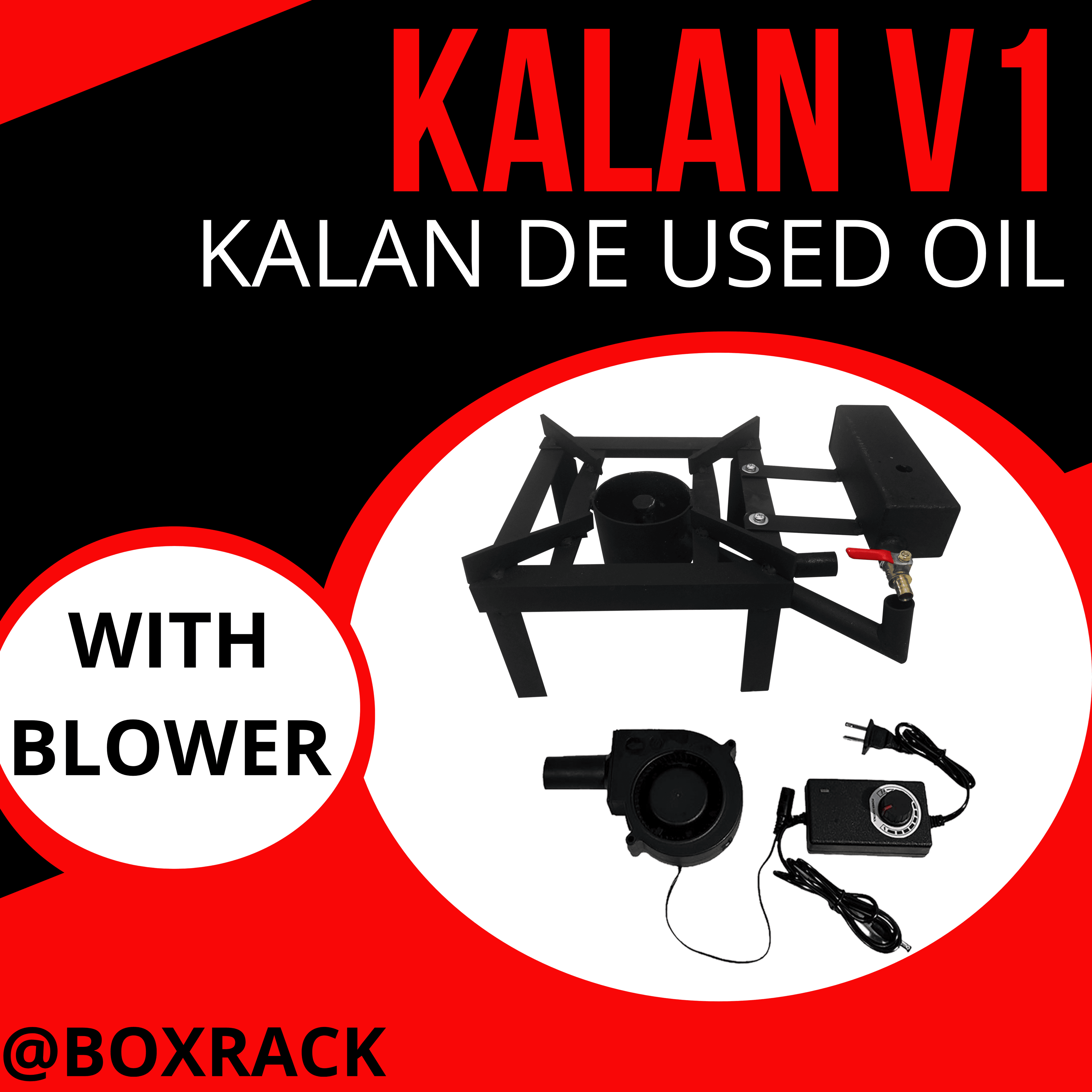 KALAN V1 / Kalan De Used Oil / Heavy Duty Blue Flame Complete Set ...