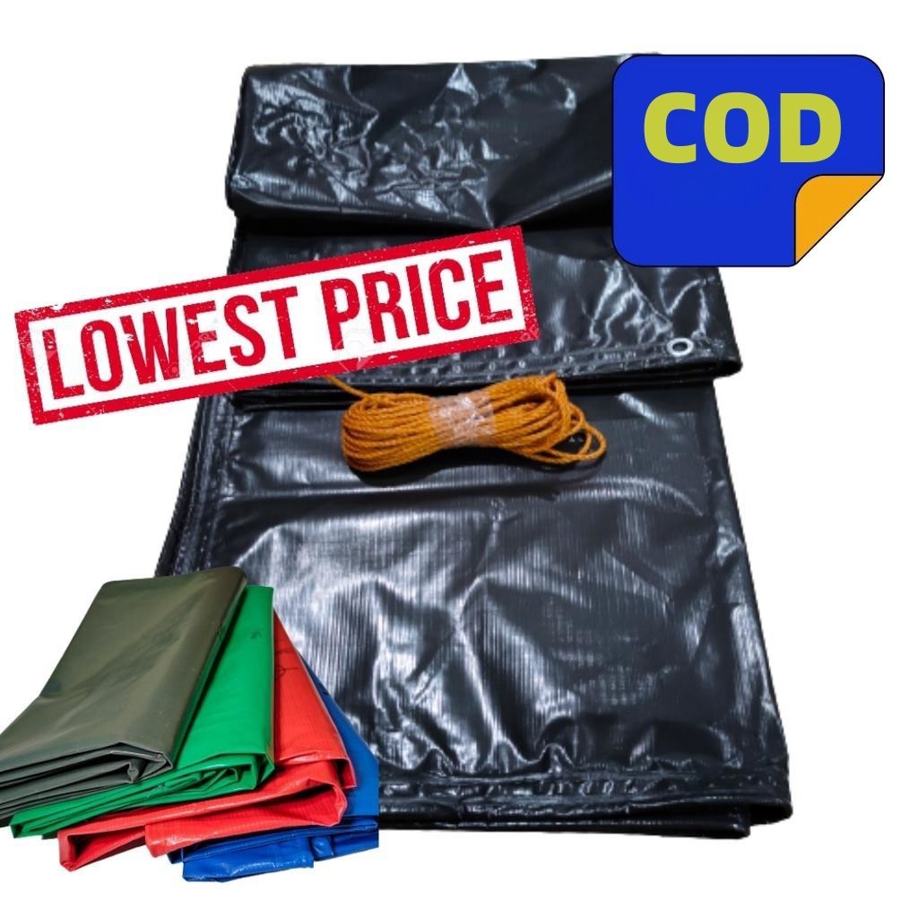 Trapal Waterproof Makapal Tarapal Mayama Tolda Lona Tarpaulin Luna ...