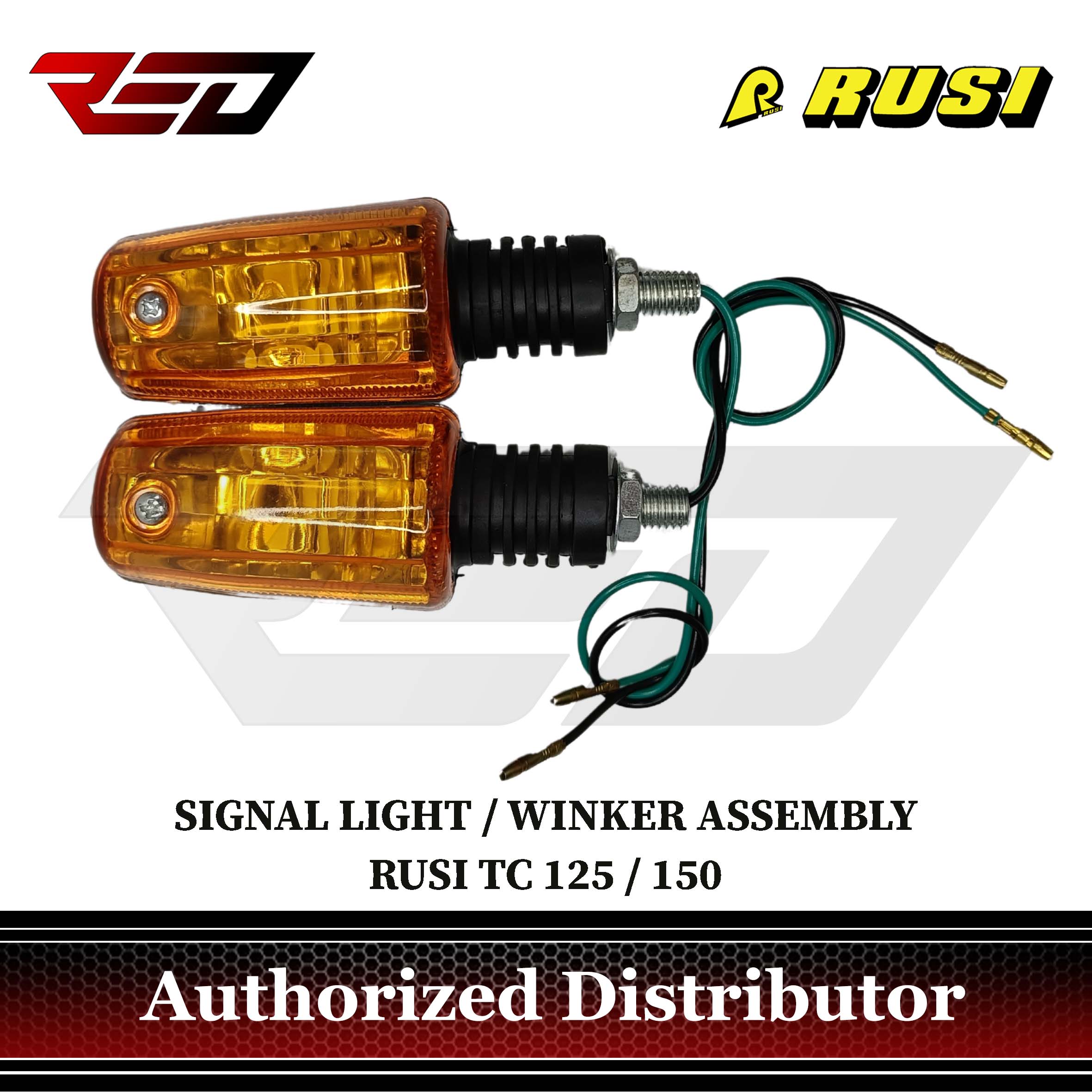 Winker / Signal Light Assembly Rusi TC 125 / 150 OEM | Shopee Philippines