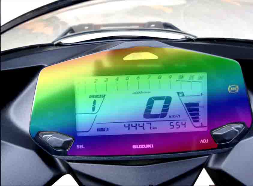 Gixxer V2 BUY 1 GET 1 FREE Smoke Film Gauge Protector | Shopee Philippines