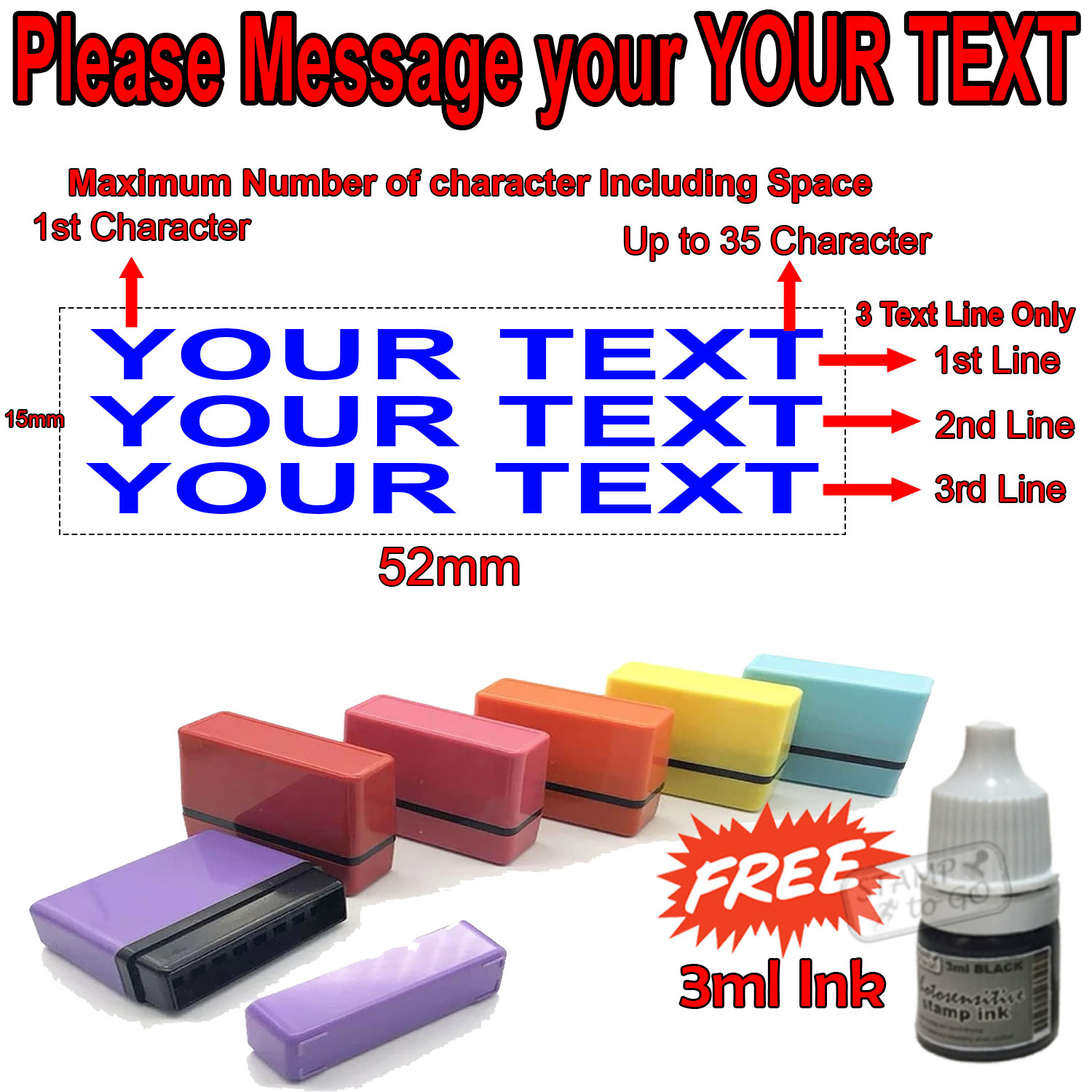 Personalized Office Stamp for Certified True Copies and Other Office ...