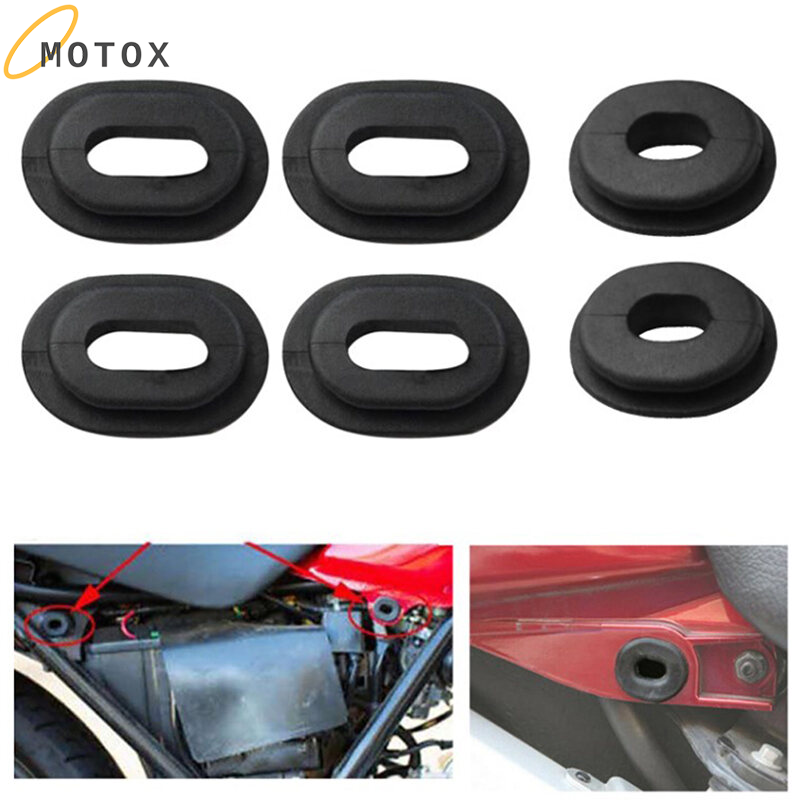 MOTOX 6PCS/12PCS 1Set Motorcycle Side Cover Rubber Grommet TMX | Shopee ...