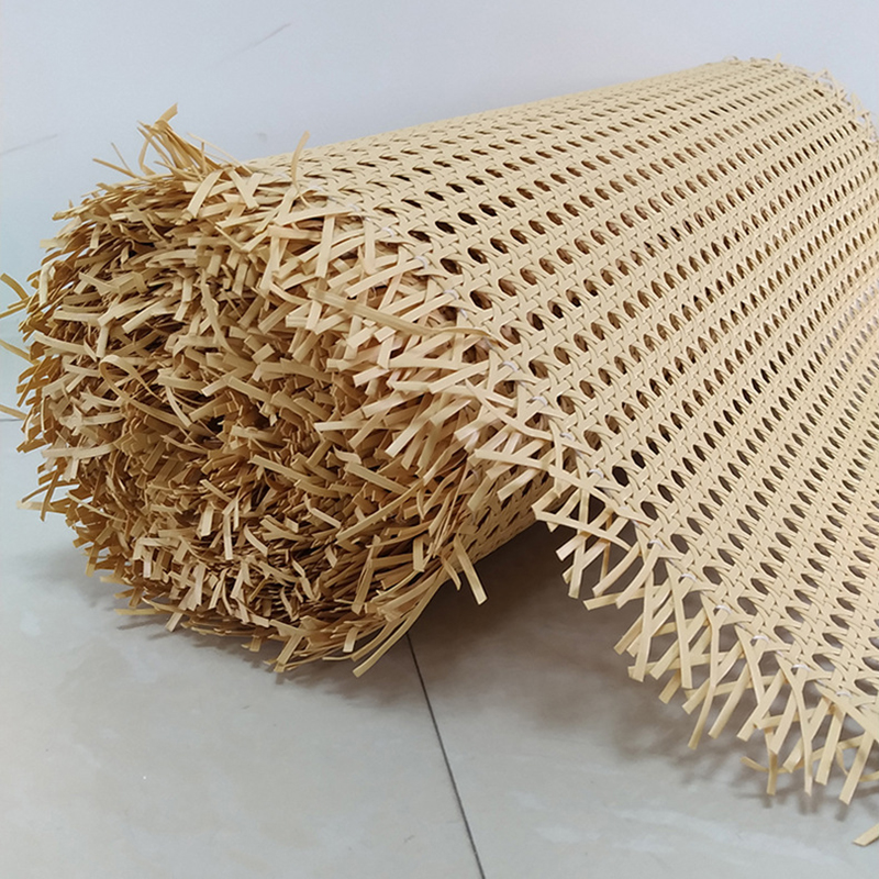 50x100cm Rattan Cane Webbing Net Weave Wicker Cane Webbing Natural Pre ...