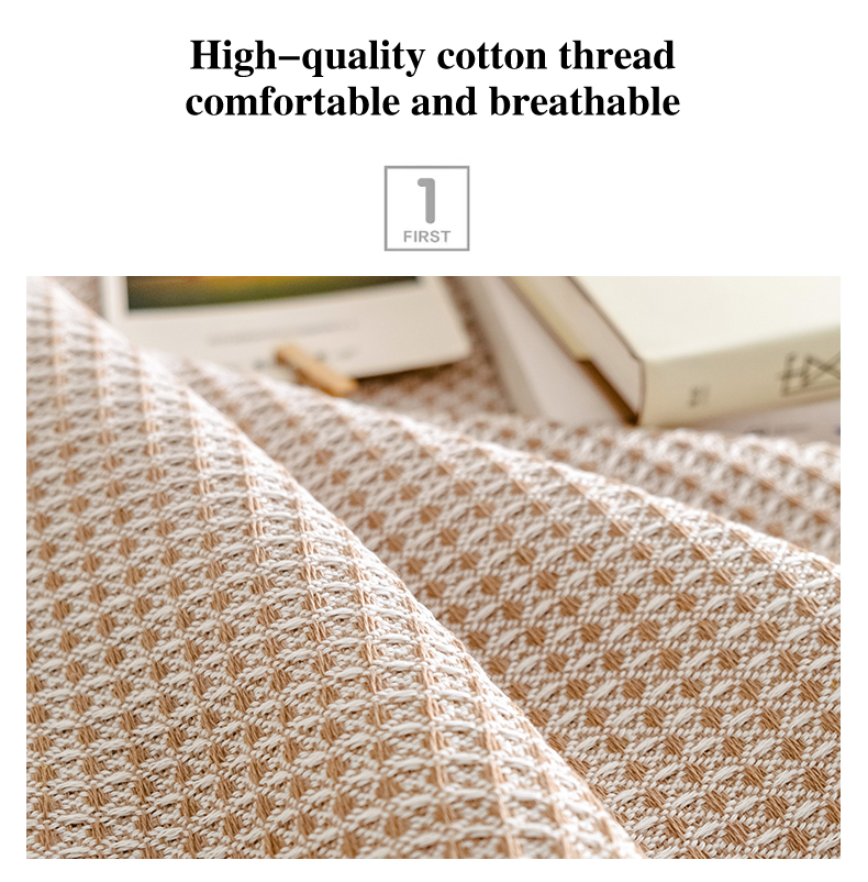 Table Cloth Cafe Waffle Background Cloth Decoration Washable Table ...