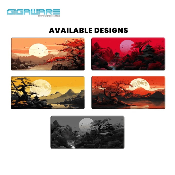 Gigaware Custom Japan Landscape Design Extended Mousepad Deskmat Large ...