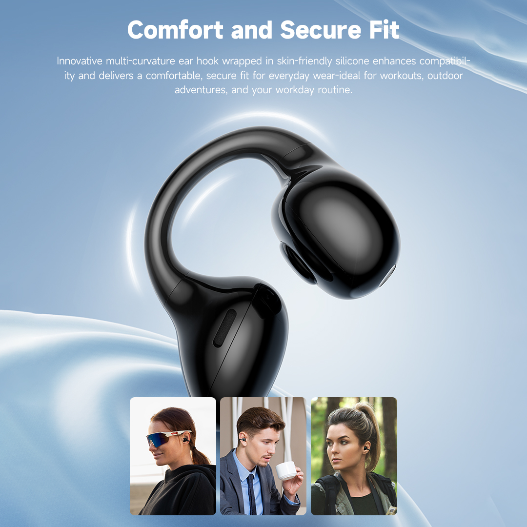 Edifier LolliClip Open-ear True Wireless Earbuds Adaptive Noise ...