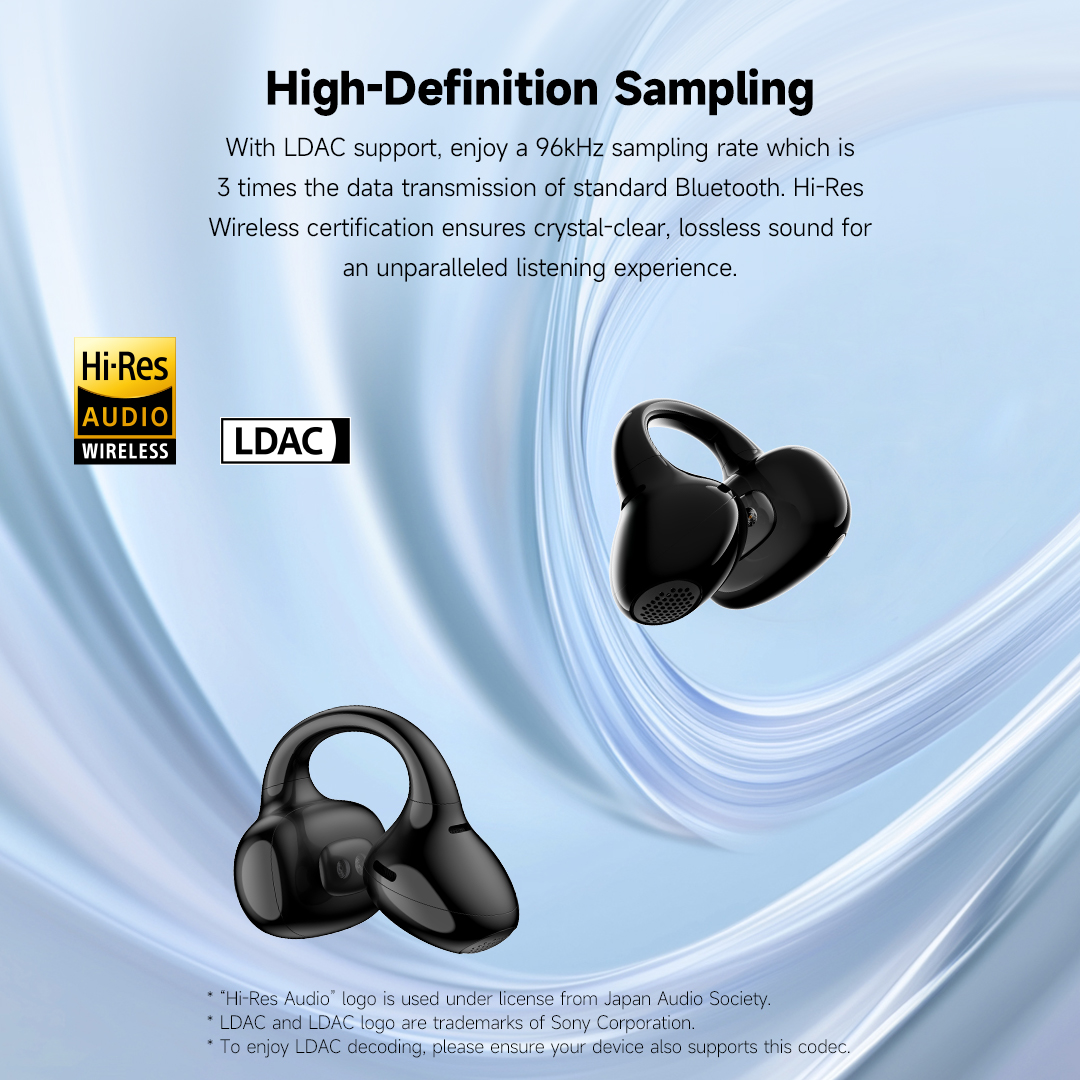 Edifier LolliClip Open-ear True Wireless Earbuds Adaptive Noise ...