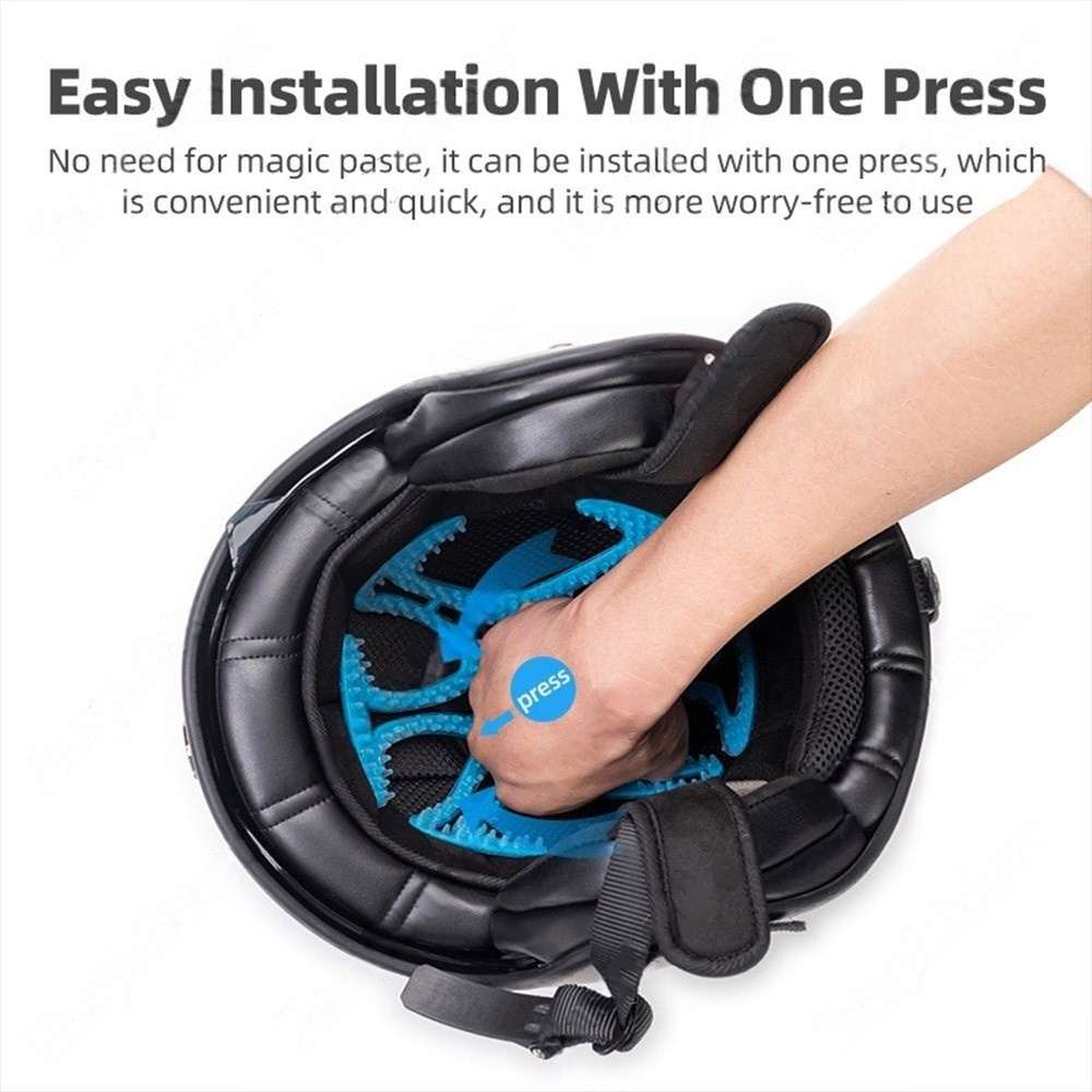 Helmet Inner Lining Silicone Pad Inner AntiPressure Hair Pad Cycling ...