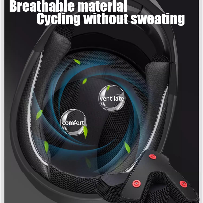 AENXRD Motorcycle Helmet - Full Face & Open Face Dual Mode (Modular ...